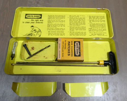 Mill Run BRITE-BORE Deluxe Gun Cleaning Kit Rifle Pistol #239 22 ...