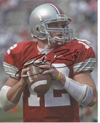 Justin Zwick Autographed 8x10 - Ohio St. Buckeyes /Ball | eBay