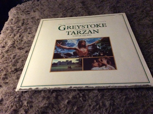 John Scott GREYSTOKE LP Film Score OST Tarzan Legend Edgar Rice ...