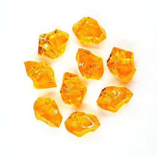 Acrylic Ice Rock 1 Inch Acrylic Faux Ice Cubes Crystals Treasure Gems ...