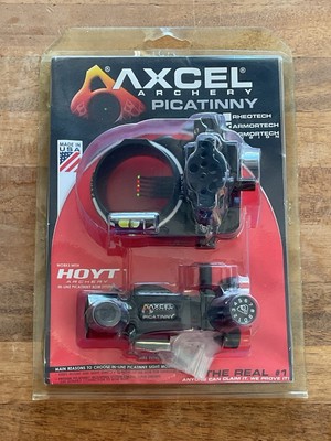 Axcel Armortech RH 5-pin Sight With Picatinny Mount | eBay