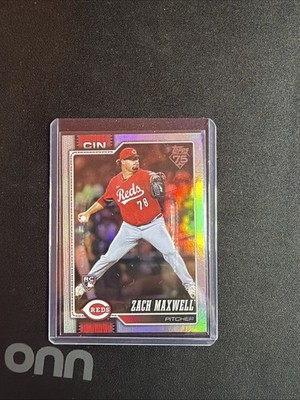 Zach Maxwell 2026 Topps Rainbow Foil #143 (RC) - Cincinnati Reds | eBay