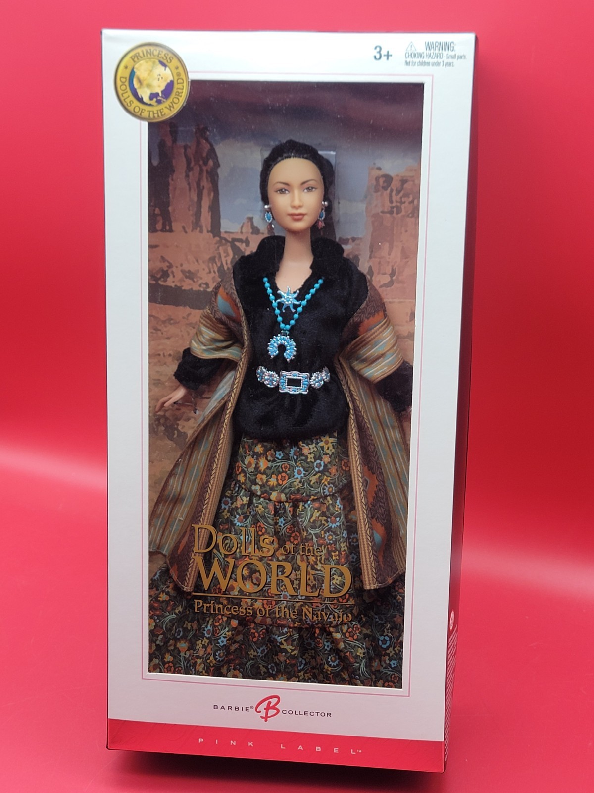 2004 Mattel Dolls Of The World Princess of the Navajo Barbie #8956 NRFB ...