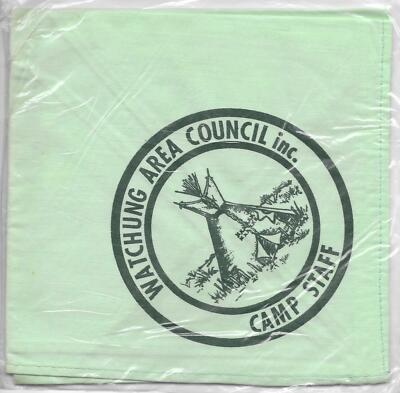 Camp Staff Watchung Area Council inc. Neckerchief Boy Scouts of America ...