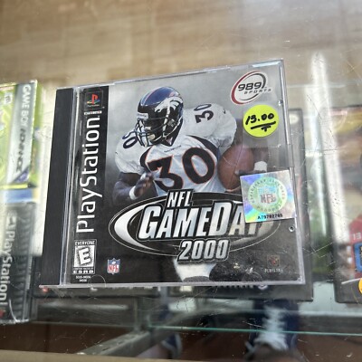 NFL Gameday 2000 (PS1, 1999) Disc And Manual Only 711719457527| eBay