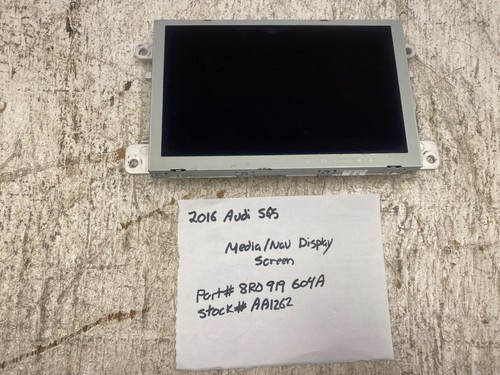 Écran De Navigation Radio OEM 7" AUDI SQ5 Q5 8R 8R0919604A 13-17 | eBay