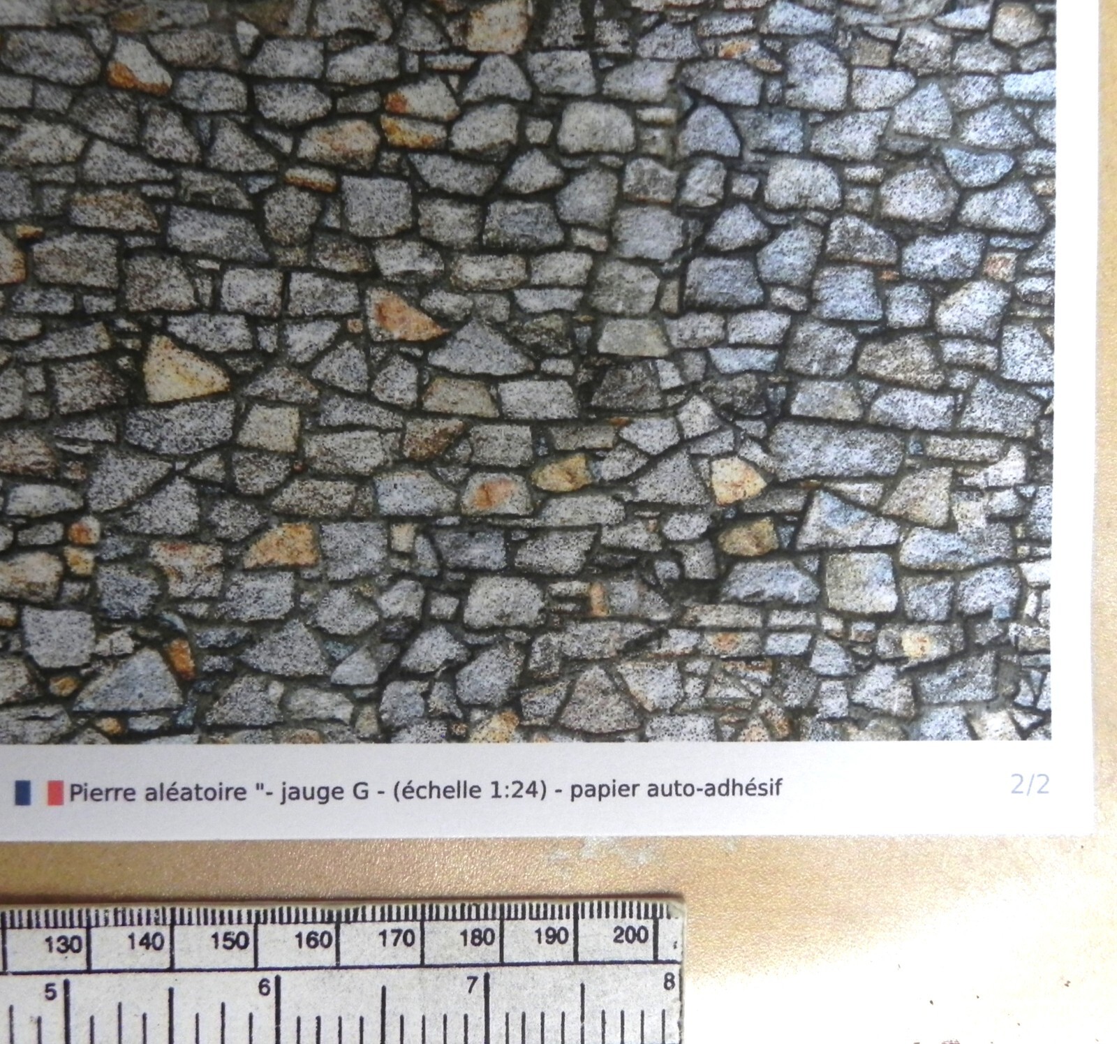 Paper Adhesive Block Repeats for G Gauge - Scale / Ladder 1: 24- A4 | eBay