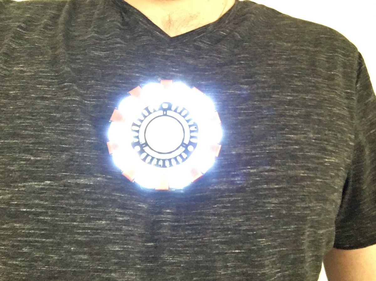 Tony Stark Cosplay Arc Reactor