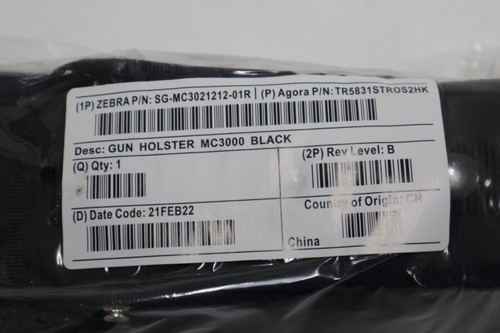 NEW Zebra MC3000 Holster SG-MC3021212-01R Handheld Computer / Scanner ...