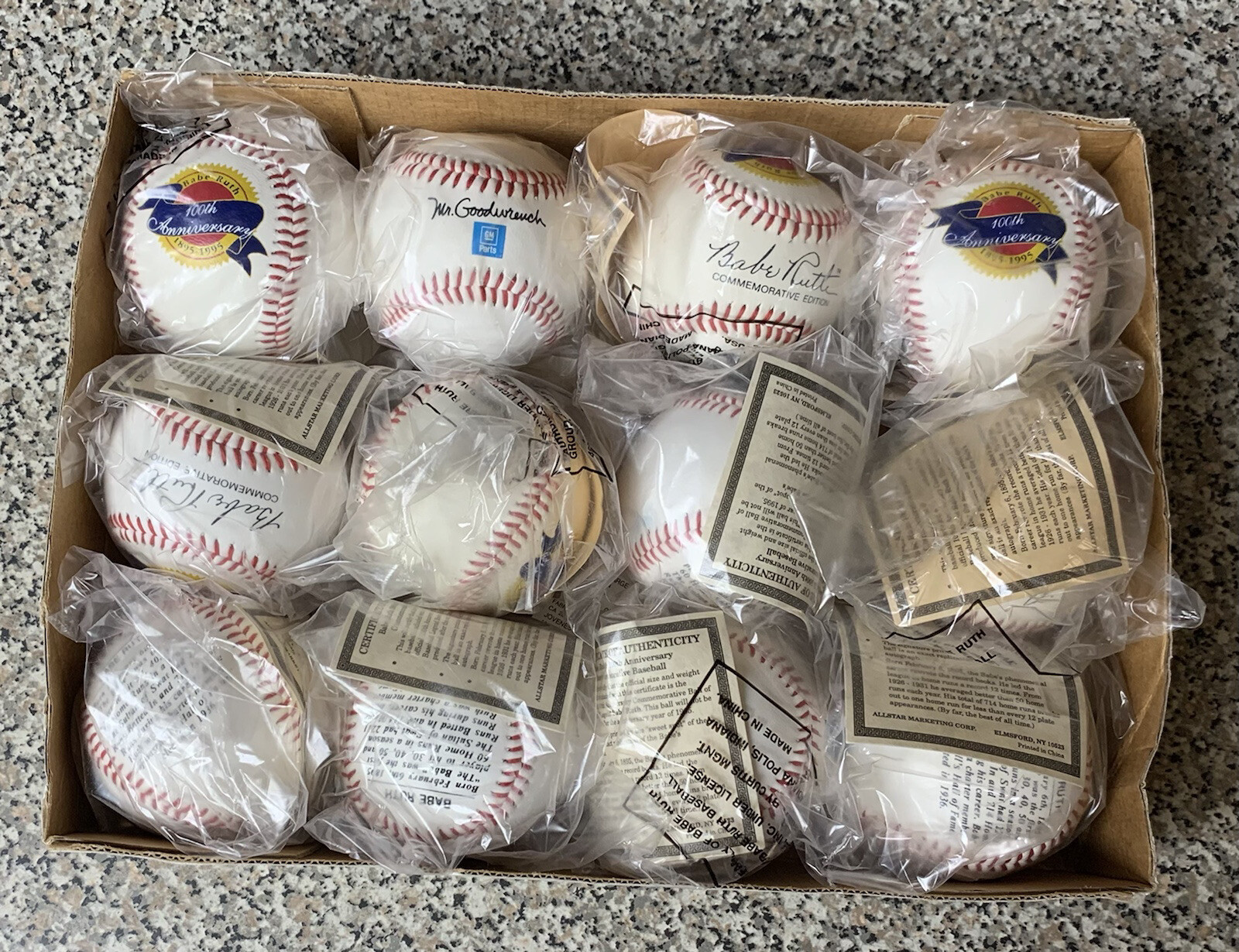 Babe Ruth Commemorative Edition 100th Anniversary Baseball 1895-1995 ...