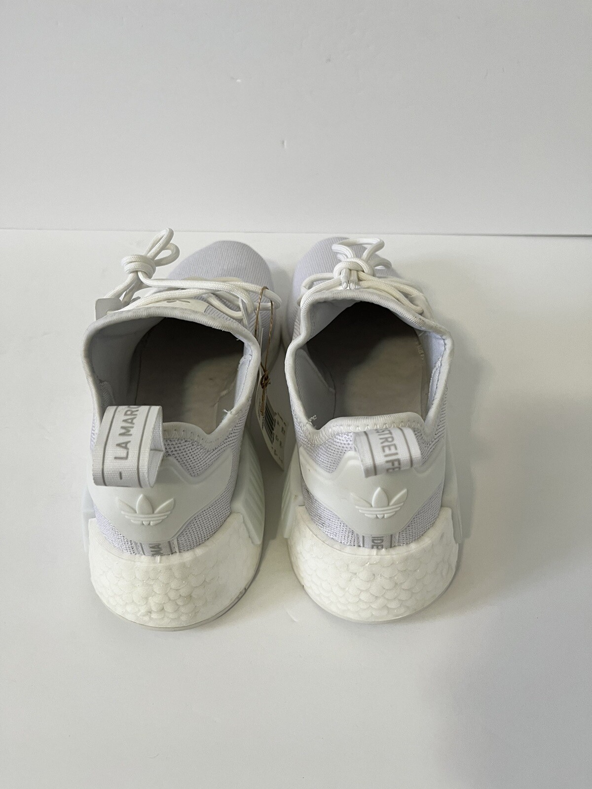 Adidas Originals NMD_R1 Triple Cloud White Parley Sz 7Y/W8.5 H02334 ...