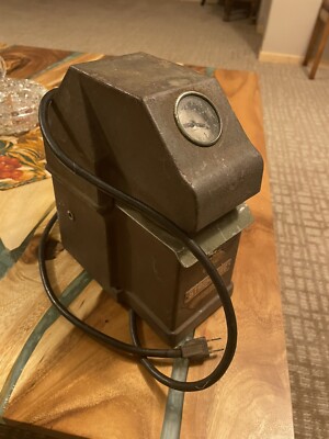 Working Vintage Stromberg time clock. 1950s 1960s retro Old Rare ...