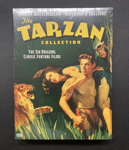 The Tarzan Collection Starring Johnny Weissmuller (DVD, 2004, 4-Disc ...