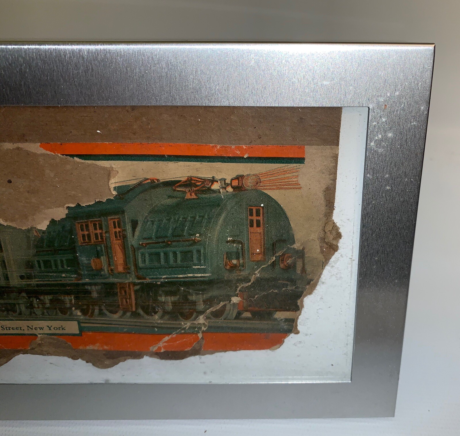 Original Cardboard Panel from Lionel Train Box - Framed | eBay