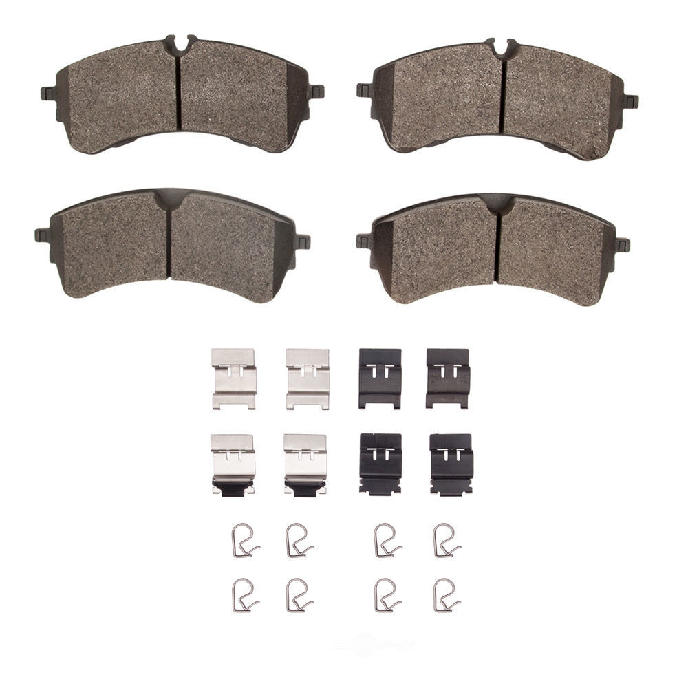Disc Brake Pad Set-5000 Advanced Brake Pads - Semi Metallic and ...
