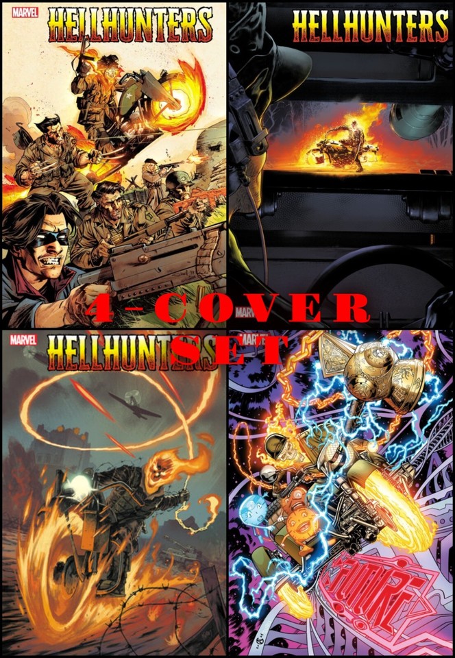 HELLHUNTERS #1 MARVEL SET/INDIVIDUALS/VARIANTS 1:25 1:100 12/26 NM | eBay