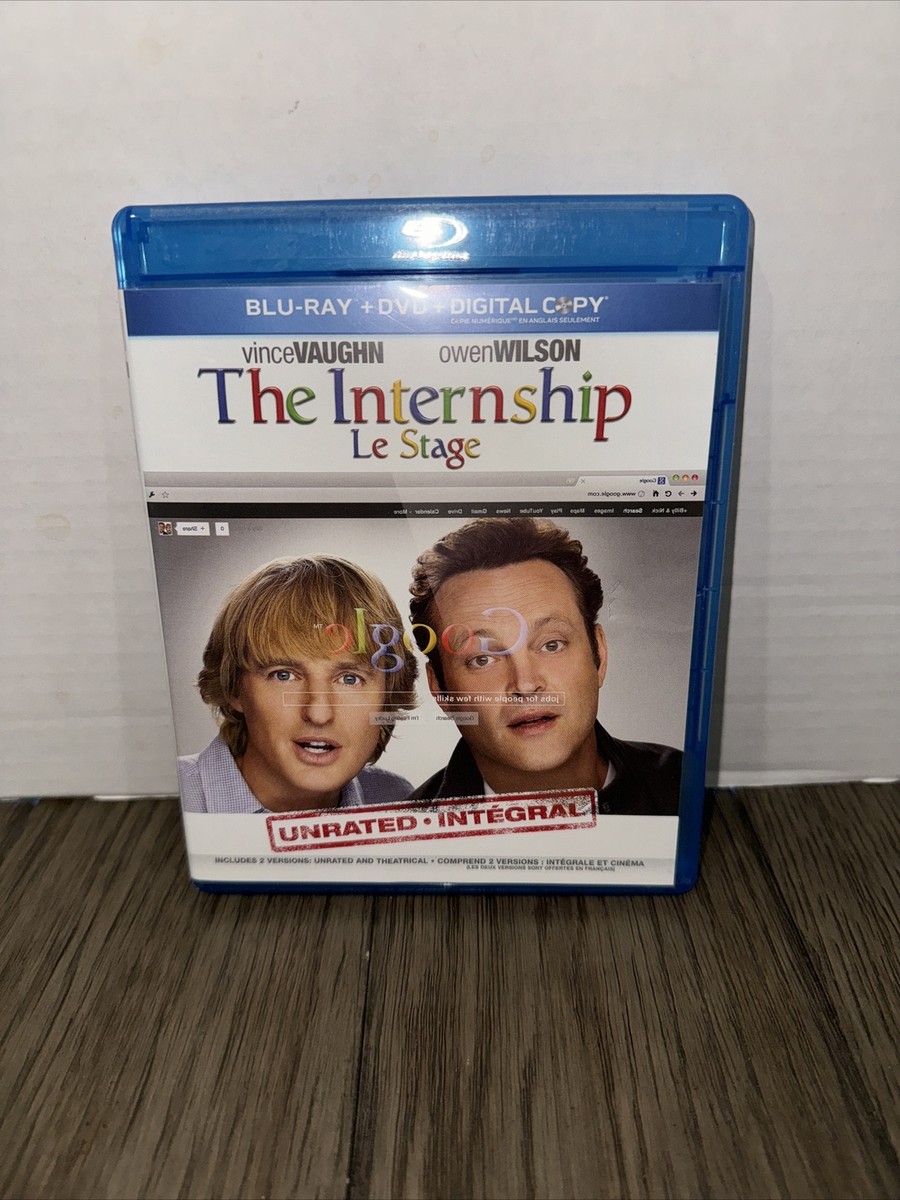 The Internship Blu Ray Cover Amazon.com: Internship : Vince Vaughn,