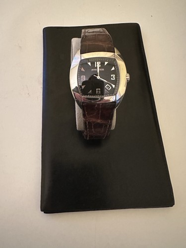 BOUCHERON “Mec" watch in steel, with automatic movement, original steel ...
