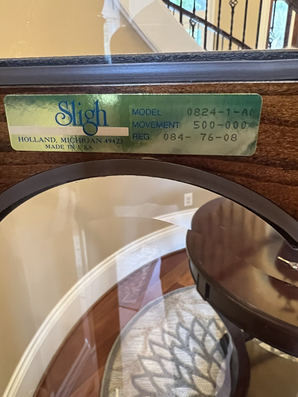 Sligh Grandfather Clock Model#0824-1-AN | eBay