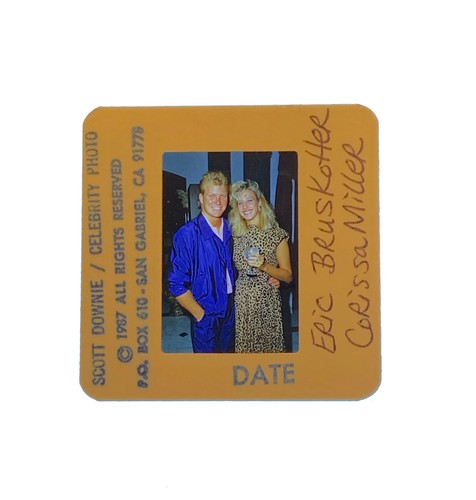 ERIC BRUSKOTTER & CORISSA MILLER (1987) 35MM TRANSPARENCY SLIDE PHOTO ...