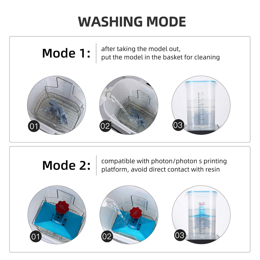 ANYCUBIC Photon Mono 4K /Mono X 6Ks / Photon M3 / Ultra 3D Printer Wash ...