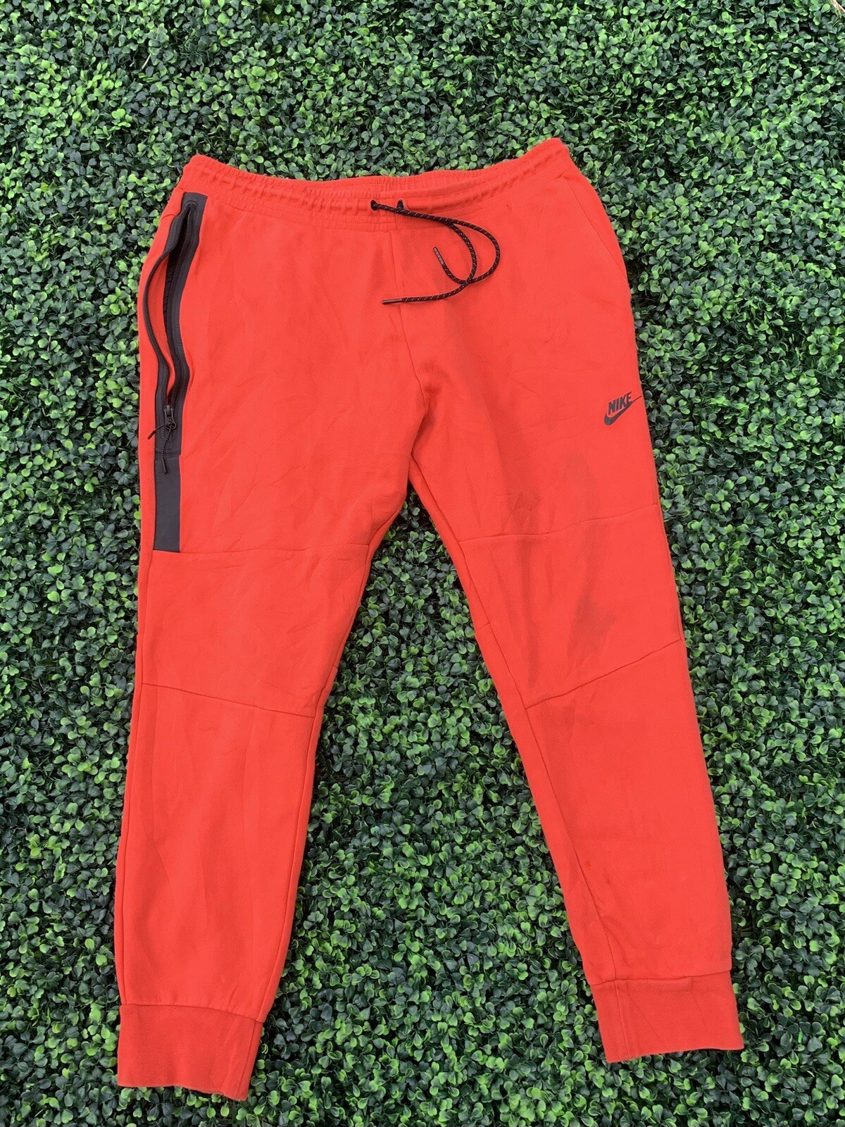 Nike Mens 1st Gen Red Tech Fleece Joggers Pants XL 54… - Gem