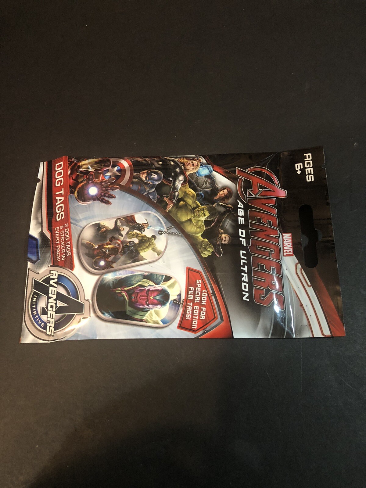 Avengers Age of Ultron 2 Dog Tags & Sticker | eBay