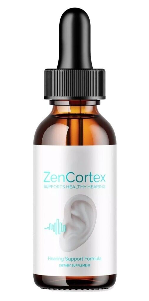 Zen Cortex Oral Drops For Tinnitus and Ringing Ears, ZenCortex Hearing ...