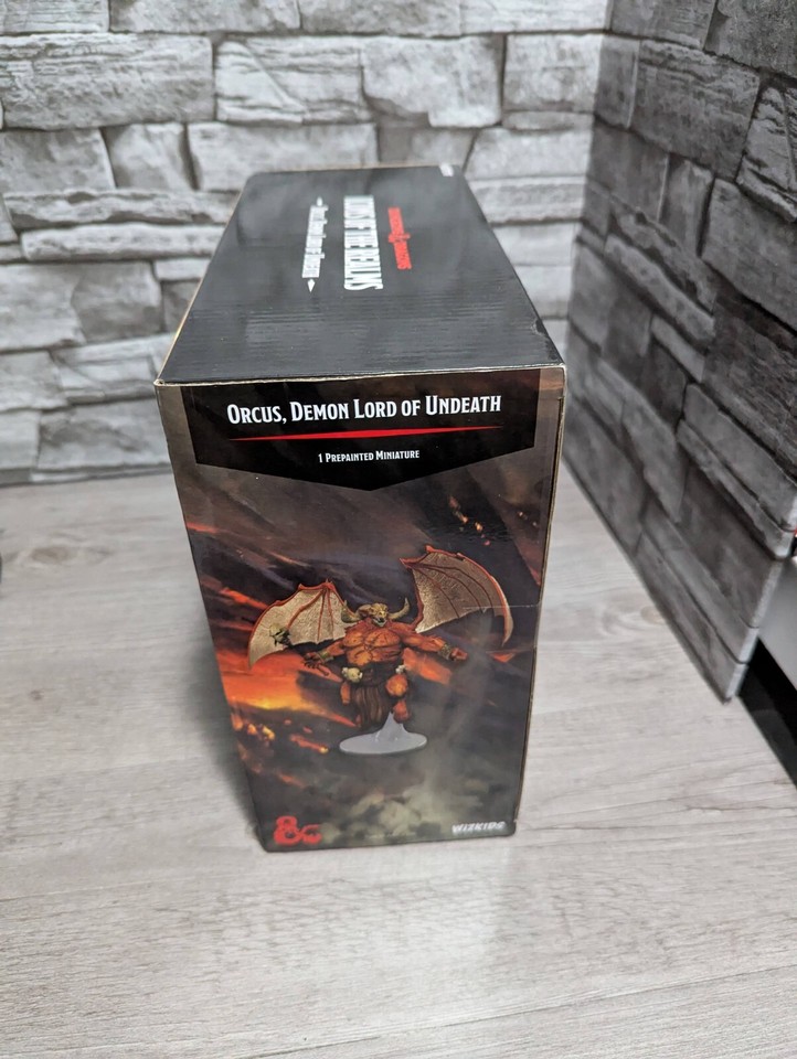DAMAGED D&D Icons of The Realms: Orcus Demon Lord of Undeath Dungeon ...