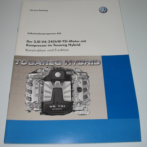 SSP 452 VW 3,0 Liter V6 245 kW TSI Motor mit Kompressor im Touareg ...