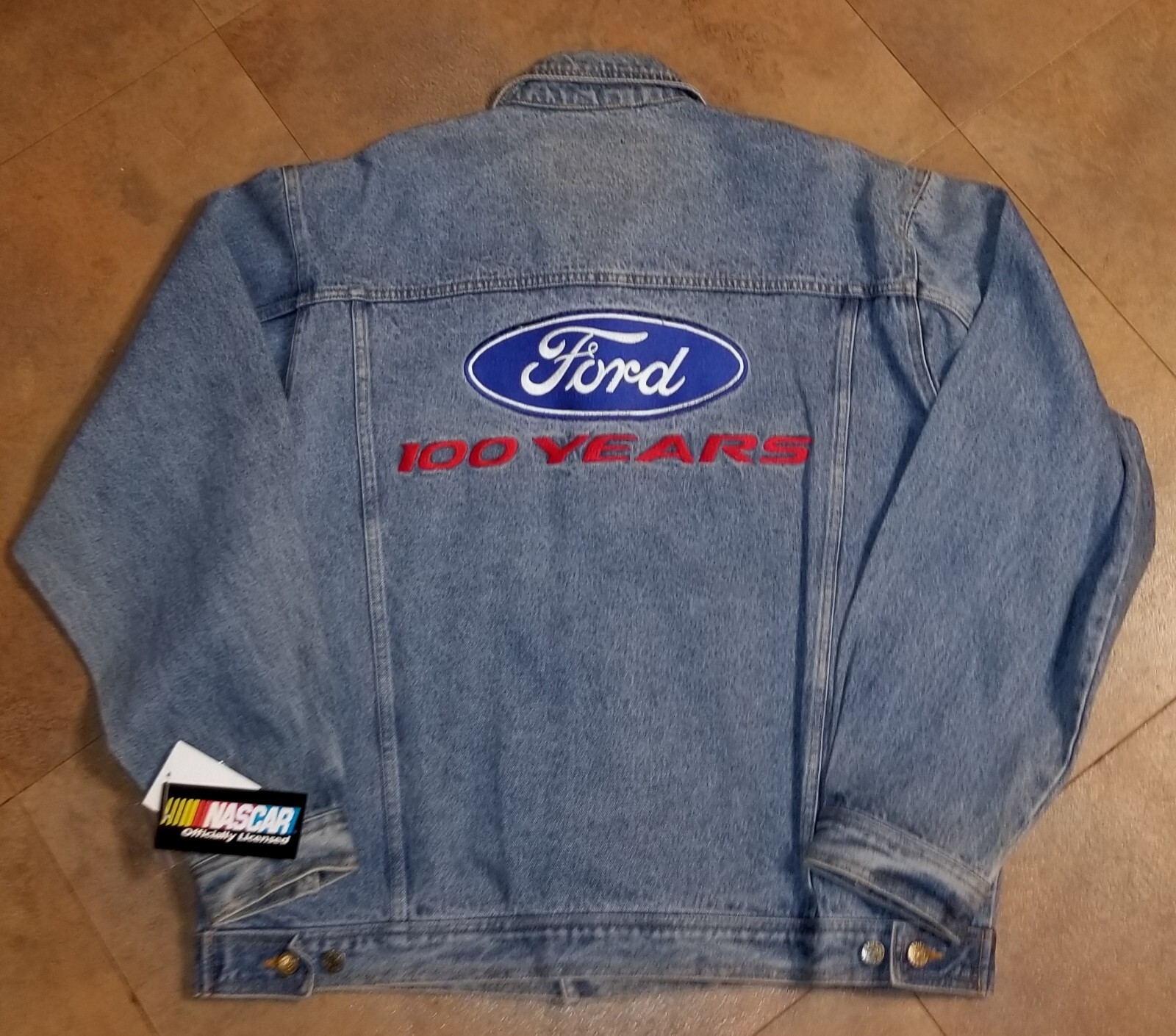 JH Design Ford Jacket 100 Years Denim XXL 2XL Vintag… - Gem
