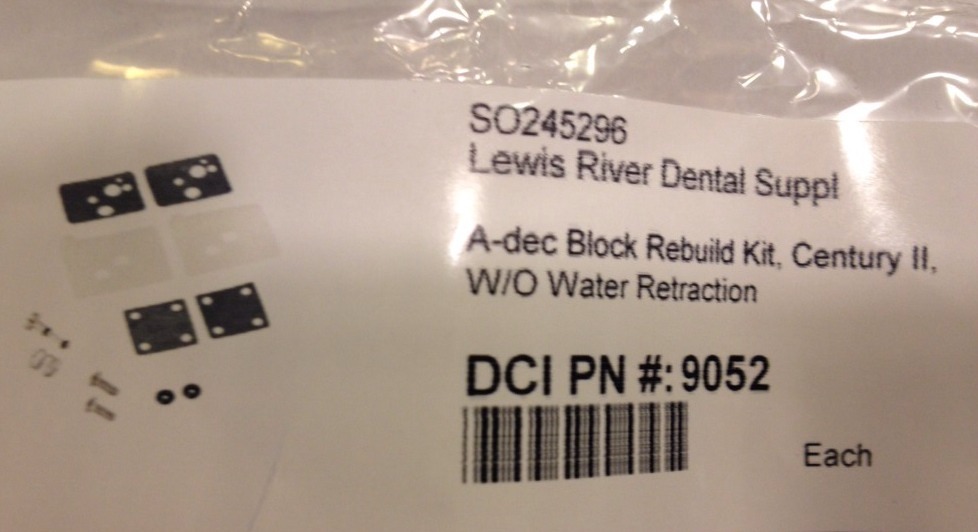 Adec 90.0321.00 Control Block Century II Rebuild Kit DCI 9052 | eBay