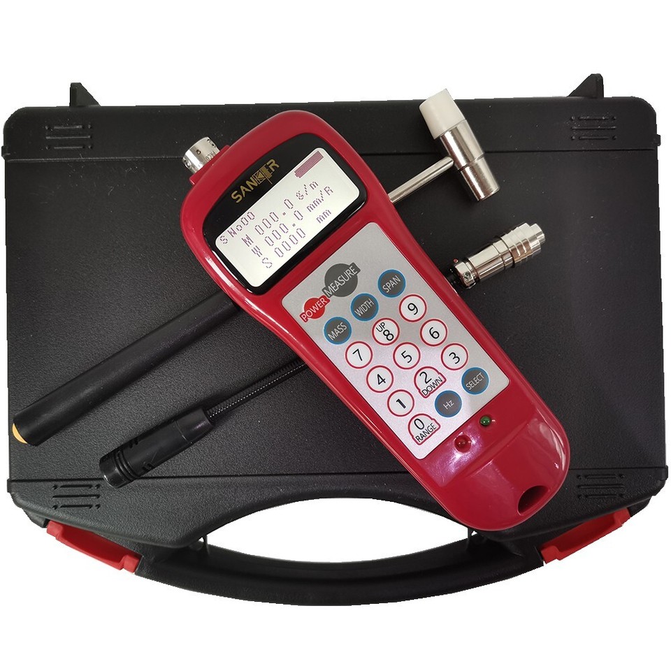 Handheld Sonic Belt Tension Meter Gauge Tester with 0.01 to 99900N 10 ...