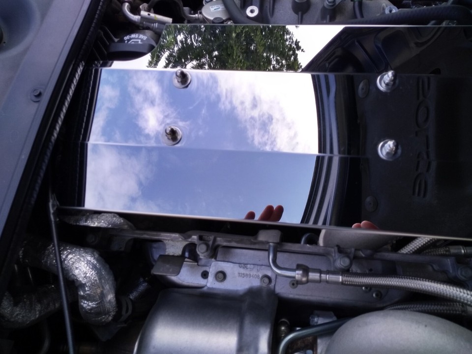 Saturn Sky / Pontiac Solstice 2.0, or 2.4L Base Engine Cover Stainless ...