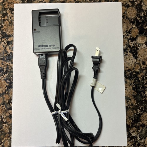 GENUINE NIKON MH-64 BATTERY CHARGER for COOLPIX S550/S560/EN-EL11 | eBay