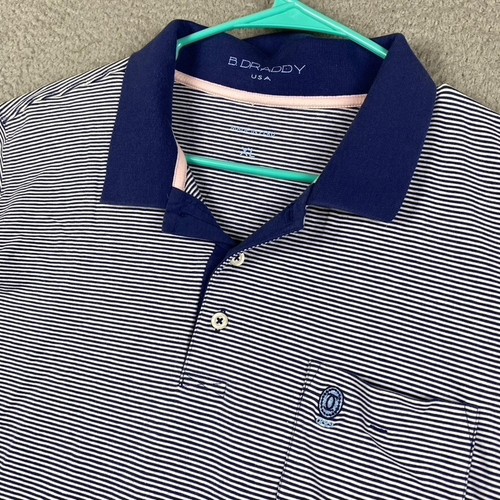 B. Draddy Golf Polo Shirt Men's XL Smart Causal Business Summer Preppy ...