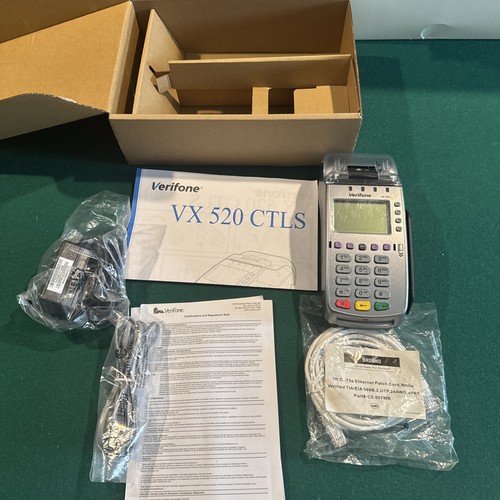 VeriFone VX 520 CTLS M252-653-AD-NAA-3 | eBay