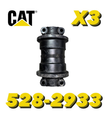 CAT 528-2933 Single Flange Track Roller For CAT Excavators — (Lot Of 3 ...