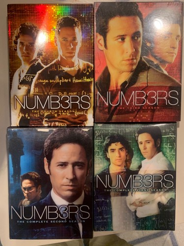 Numbers NUMB3RS TV DVD Season 1 2 3 4 Rob Morrow David Krumholtz lot | eBay