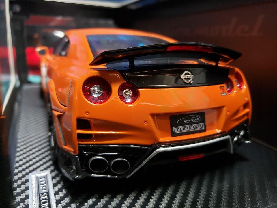 Ignition Model Top Secret GT R (R35) Orange | eBay
