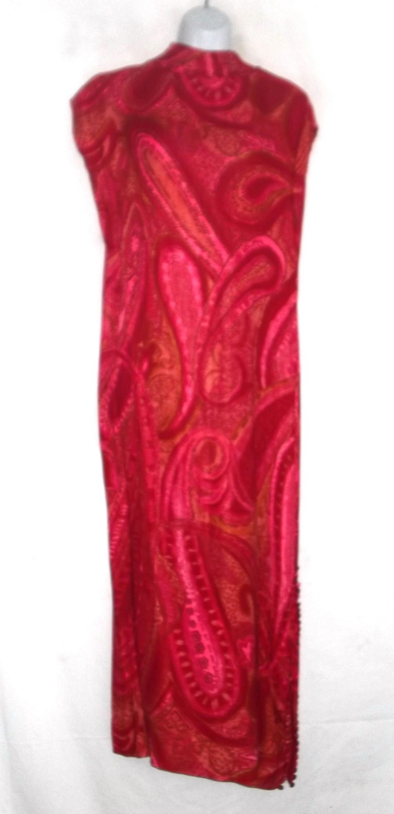 CAFTAN LOUNGING GOWN 1960 S 1970 s VINTAGE PAISLEY Gem caftan-lounging-gown-1960-s-1970-s-vintage-paisley-gem