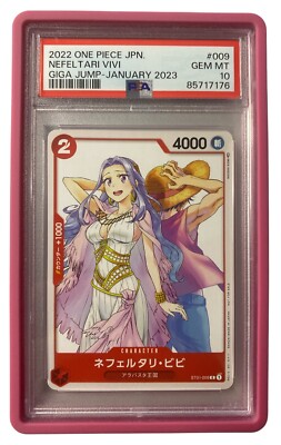 PSA 10 Graded Nefeltari Vivi ST01-009 - One Piece TCG | eBay