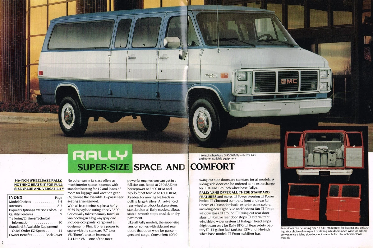 1991 Gmc Vandura Conversion Van