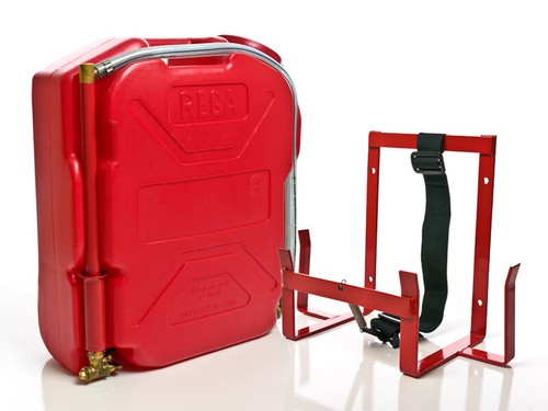 Rega Fire Fighting Knapsack & Frame Water Spray Sprayer Fighter Tank ...