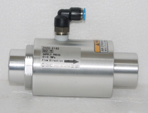 SMC ZH20-X185 Vacuum Ejector Supply Press 0~0.7 mPA w/ Festo Elbow ...