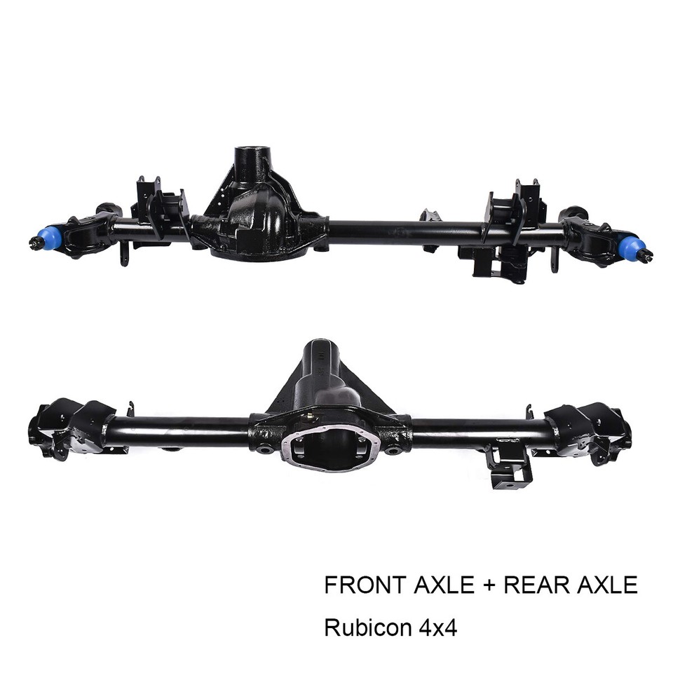 Front & Rear DANA 44 Axle Housing Assembly For Jeep Wrangler Rubicon ...