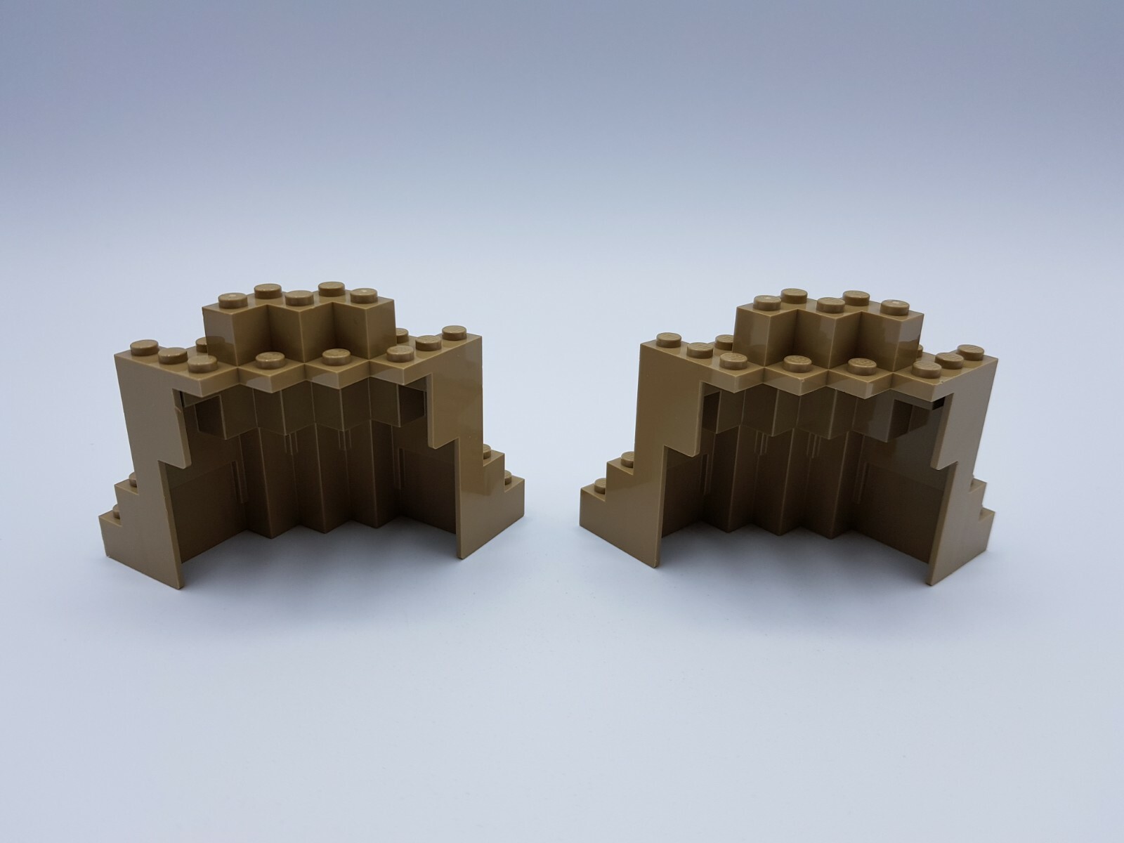 LEGO 2 X MOUNTAIN BRICK 8X8X6 DARK TAN REF 23996 *NEUF* | eBay