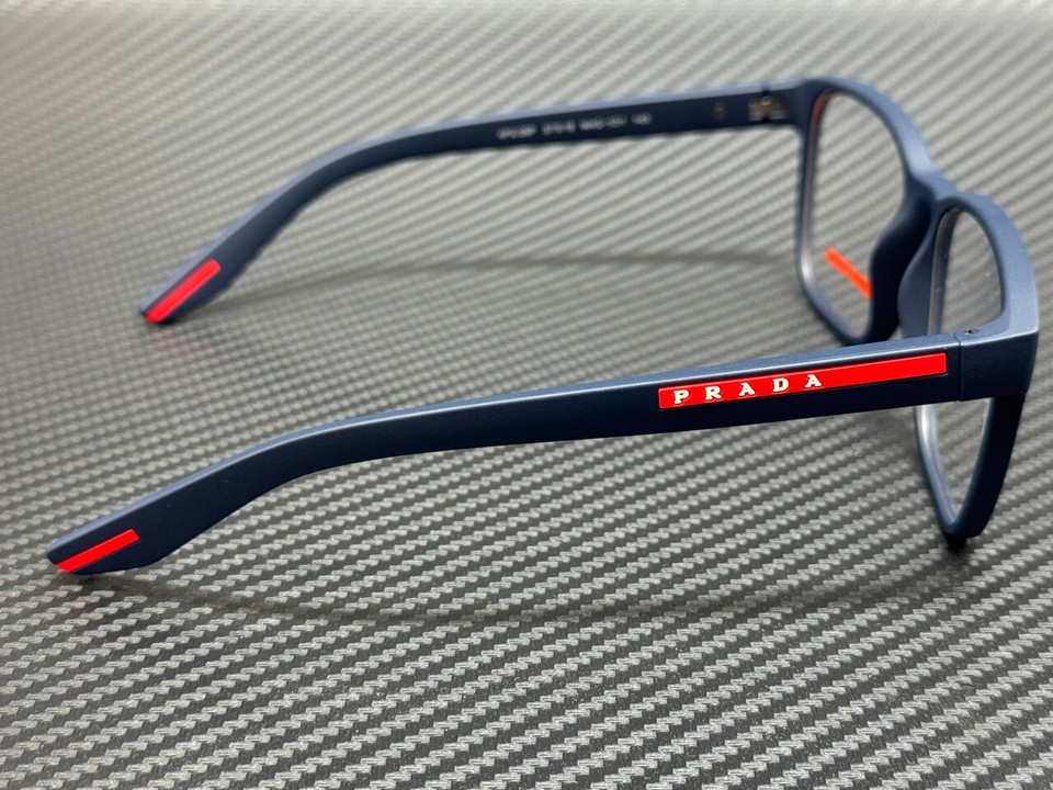 PRADA LINEA ROSSA PS 06PV MAG1O1 Matte Baltic Men's 57 mm Eyeglasses | eBay