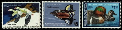 RW44-46 Federal Duck Stamp Value Group - OGNH - VF - CV$32.50 (ESP#017 ...