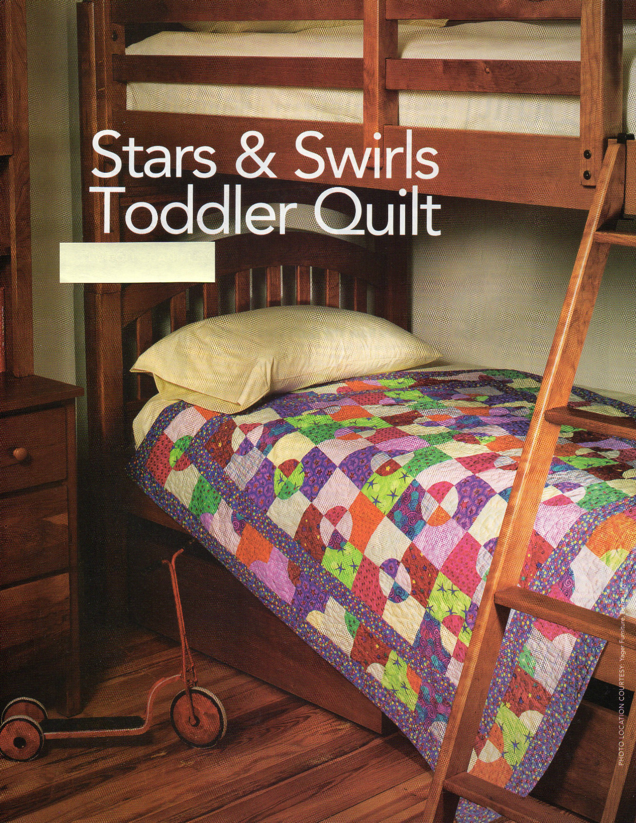 Stars & Swirls Toddler Quilt Quilt Pattern Pieced HD | eBay
